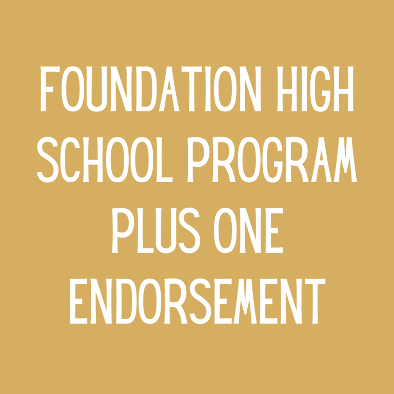 Texas Graduation Requirements - ccmrwithmsthrash