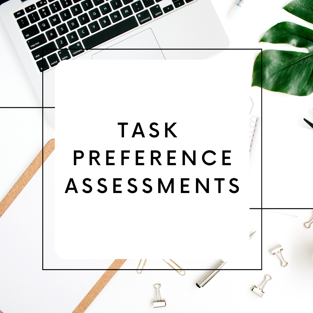 Career, Personality & Task Preference Assessments - ccmrwithmsthrash