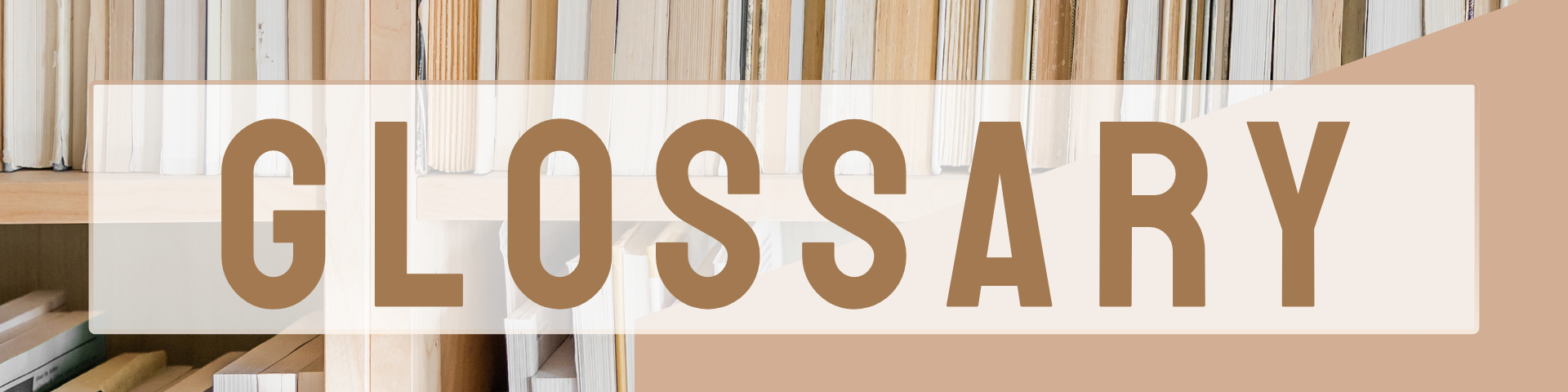 Glossary of Terms - ccmrwithmsthrash