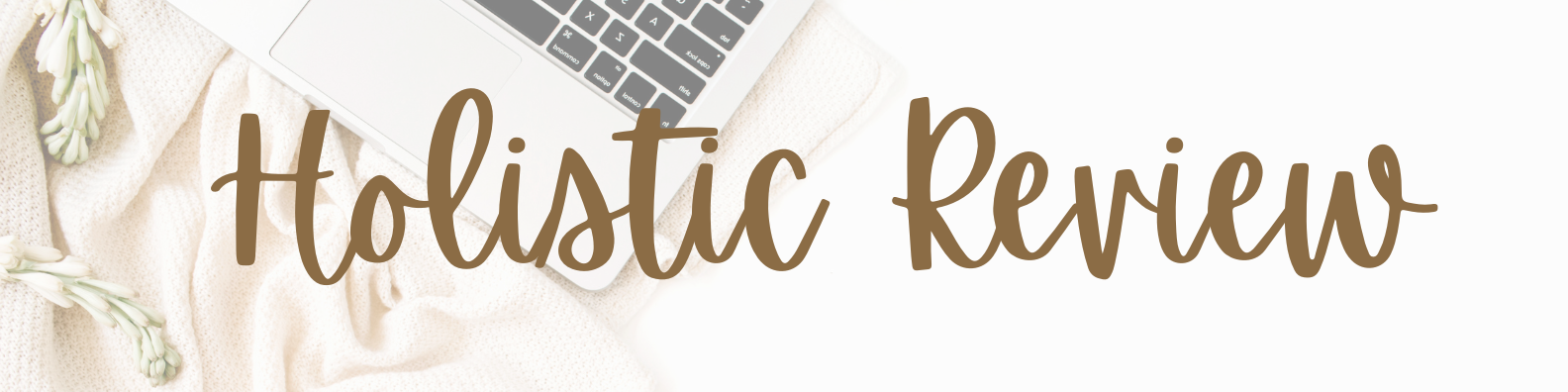 Holistic Review - ccmrwithmsthrash